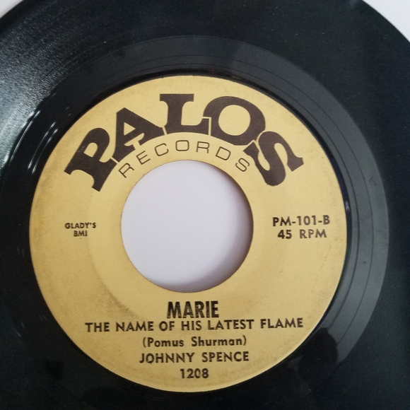 Palos Records | Other | Johnny Spence For The Good Times Marie The Name ...